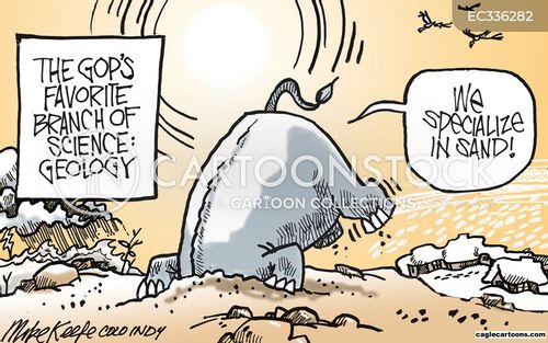 Geology Deniers Cartoons and Comics - funny pictures from CartoonStock