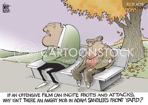 La Riots Cartoons and Comics - funny pictures from CartoonStock