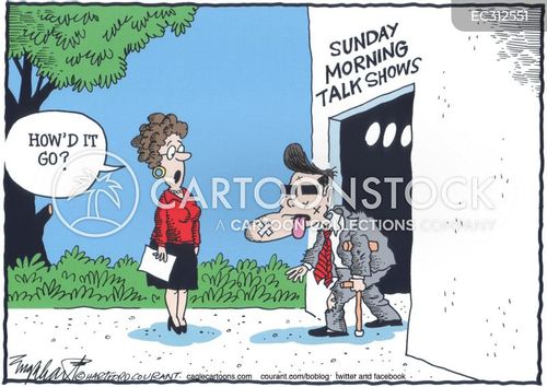 Face The Nation Cartoons and Comics - funny pictures from CartoonStock