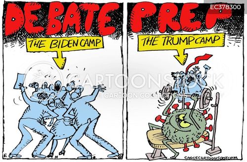 Face To Face Debate Cartoons and Comics - funny pictures from CartoonStock