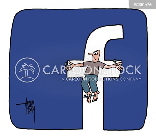 Facebook Takedown Cartoons and Comics - funny pictures from CartoonStock