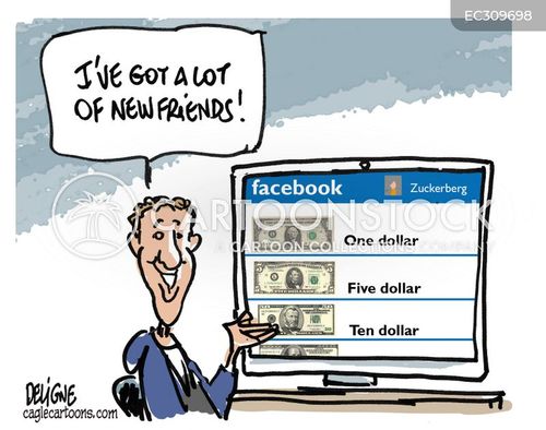 Zuckerbucks Cartoons and Comics - funny pictures from CartoonStock