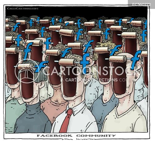 Digital Community Cartoons and Comics - funny pictures from CartoonStock