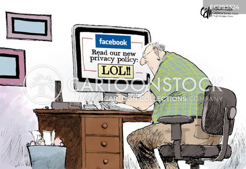 Privacy Issues Cartoons and Comics - funny pictures from CartoonStock