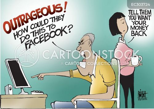 Facebook Cap Cartoons and Comics - funny pictures from CartoonStock