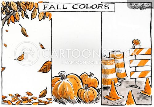 Autumn Foliage Cartoons and Comics - funny pictures from CartoonStock