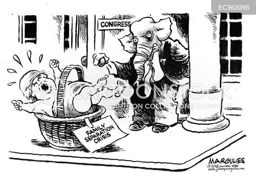 Children In Cages Cartoons and Comics - funny pictures from CartoonStock