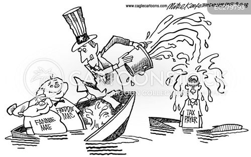 Fannie And Freddie Cartoons and Comics - funny pictures from CartoonStock