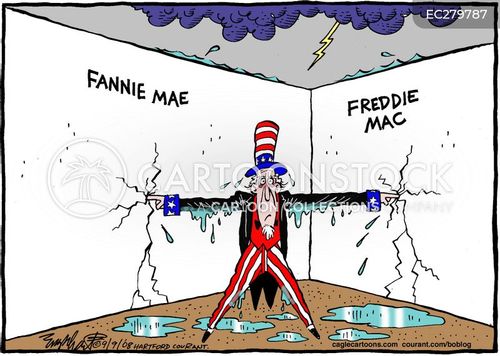 Fannie And Freddie Cartoons and Comics - funny pictures from CartoonStock