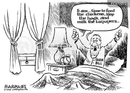 Farming Subsidies Cartoons and Comics - funny pictures from CartoonStock