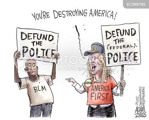 Defunded Cartoons and Comics - funny pictures from CartoonStock