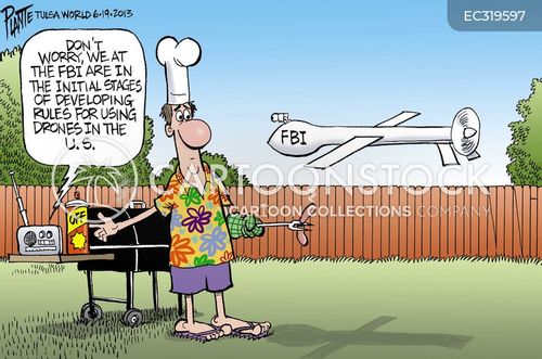 Drone Surveillance Cartoons and Comics - funny pictures from CartoonStock