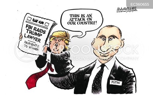 Trump Raid Cartoons and Comics - funny pictures from CartoonStock