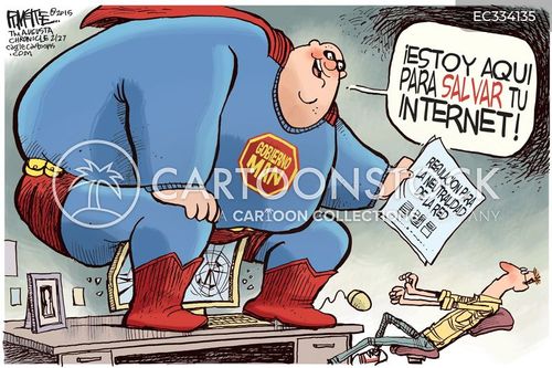 Throttling Cartoons and Comics - funny pictures from CartoonStock