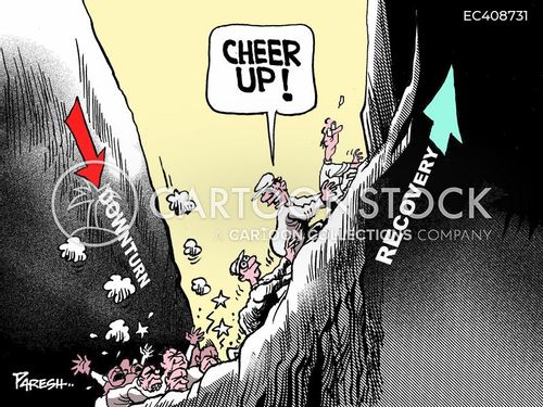 Signs Of Recovery Cartoons and Comics - funny pictures from CartoonStock