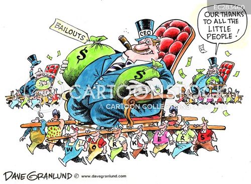 Federal Bailout Cartoons and Comics - funny pictures from CartoonStock