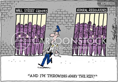 Sec Regulators Cartoons and Comics - funny pictures from CartoonStock