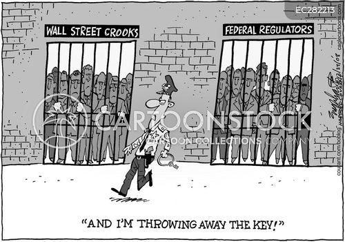 Sec Regulators Cartoons and Comics - funny pictures from CartoonStock