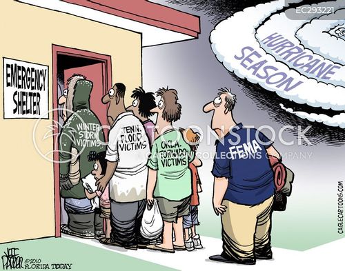 Fema Funding Cartoons and Comics - funny pictures from CartoonStock