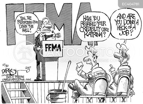 Fema Director Cartoons and Comics - funny pictures from CartoonStock