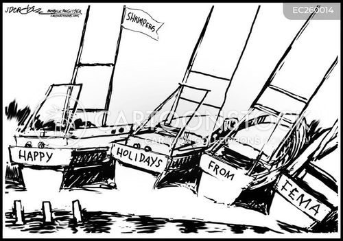 Shrimpers Cartoons and Comics - funny pictures from CartoonStock