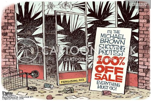 Ferguson Shooting Cartoons and Comics - funny pictures from CartoonStock