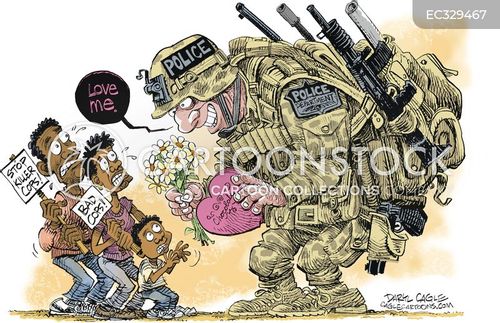Police Budget Cartoons and Comics - funny pictures from CartoonStock