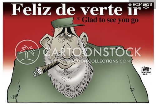 Fidel Castro Cartoons and Comics - funny pictures from CartoonStock