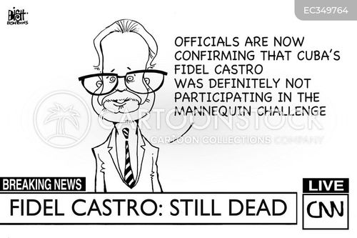 Castro Alive Cartoons and Comics - funny pictures from CartoonStock