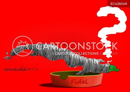 Fidel's Legacy Cartoons and Comics - funny pictures from CartoonStock