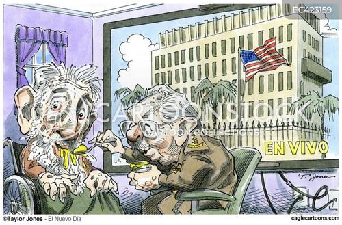 Embajada Cartoons and Comics - funny pictures from CartoonStock