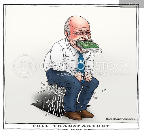 Transparency Report Cartoons and Comics - funny pictures from CartoonStock