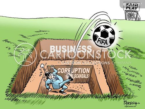 Fifa Reforms Cartoons and Comics - funny pictures from CartoonStock