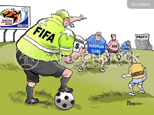 Colorful Football Cartoons and Comics - funny pictures from CartoonStock
