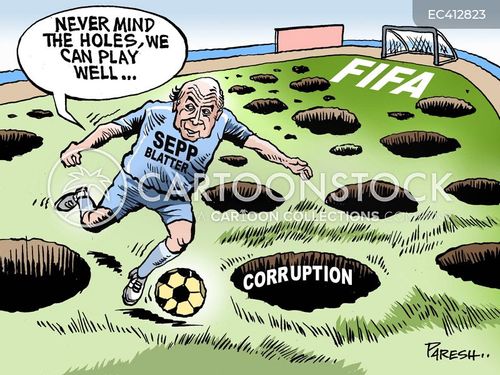 Fifa Executives Cartoons and Comics - funny pictures from CartoonStock