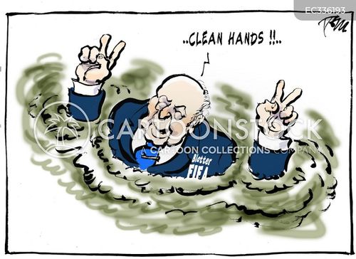 Blatter Corruption Cartoons and Comics - funny pictures from CartoonStock