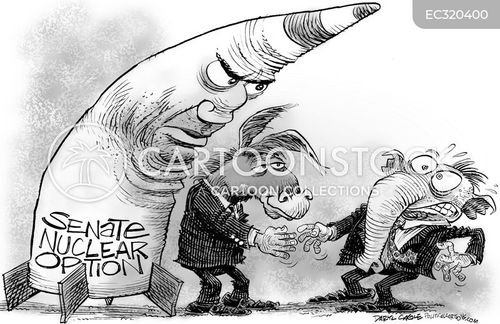 Nuclear Option Cartoons and Comics - funny pictures from CartoonStock