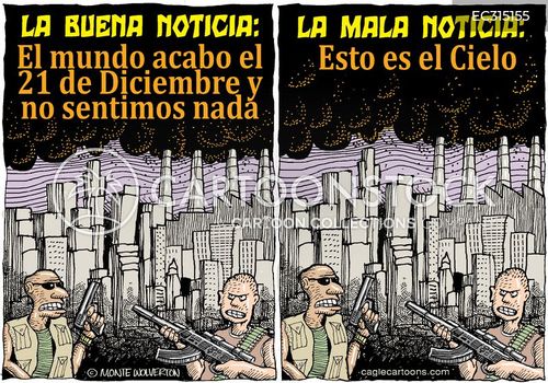 Fin Del Mundo Cartoons and Comics - funny pictures from CartoonStock