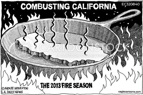 Fire Emergency Cartoons and Comics - funny pictures from CartoonStock
