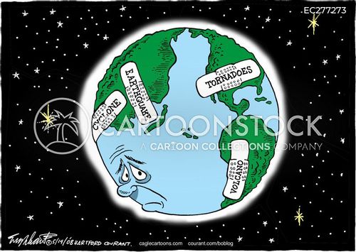 Seismic Catastrophe Cartoons and Comics - funny pictures from CartoonStock