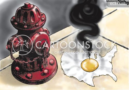 Heat Damage Cartoons and Comics - funny pictures from CartoonStock