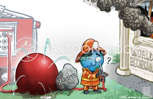 Tariffs And Customs Cartoons and Comics - funny pictures from CartoonStock