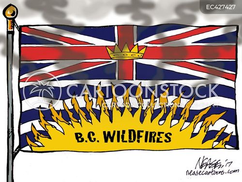 Canadian Wildfires Cartoons and Comics - funny pictures from CartoonStock
