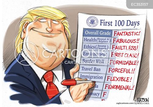 The First 100 Days Cartoons and Comics - funny pictures from CartoonStock