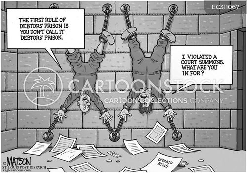 Debt Recovery Cartoons and Comics - funny pictures from CartoonStock