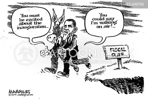 Fiscal Debate Cartoons and Comics - funny pictures from CartoonStock