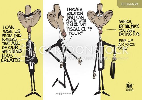 Fiscal Clout Cartoons and Comics - funny pictures from CartoonStock