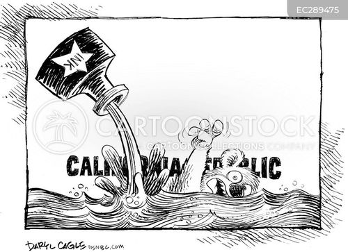 Bear Republic Cartoons and Comics - funny pictures from CartoonStock