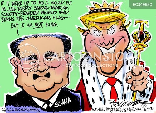 Flag-burners Cartoons and Comics - funny pictures from CartoonStock