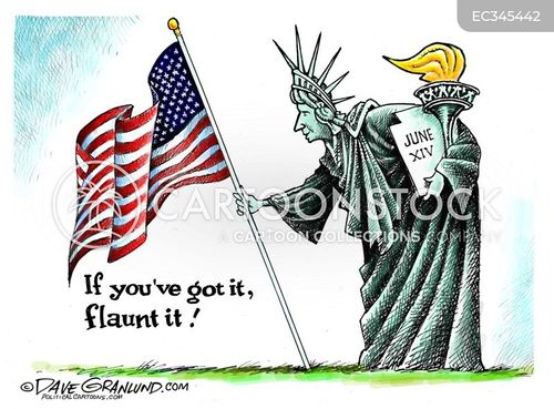 Flag Display Cartoons and Comics - funny pictures from CartoonStock